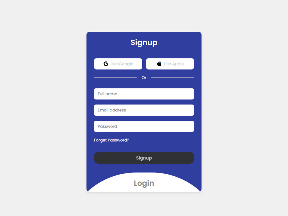 Animated Login page for any web-site | Upwork