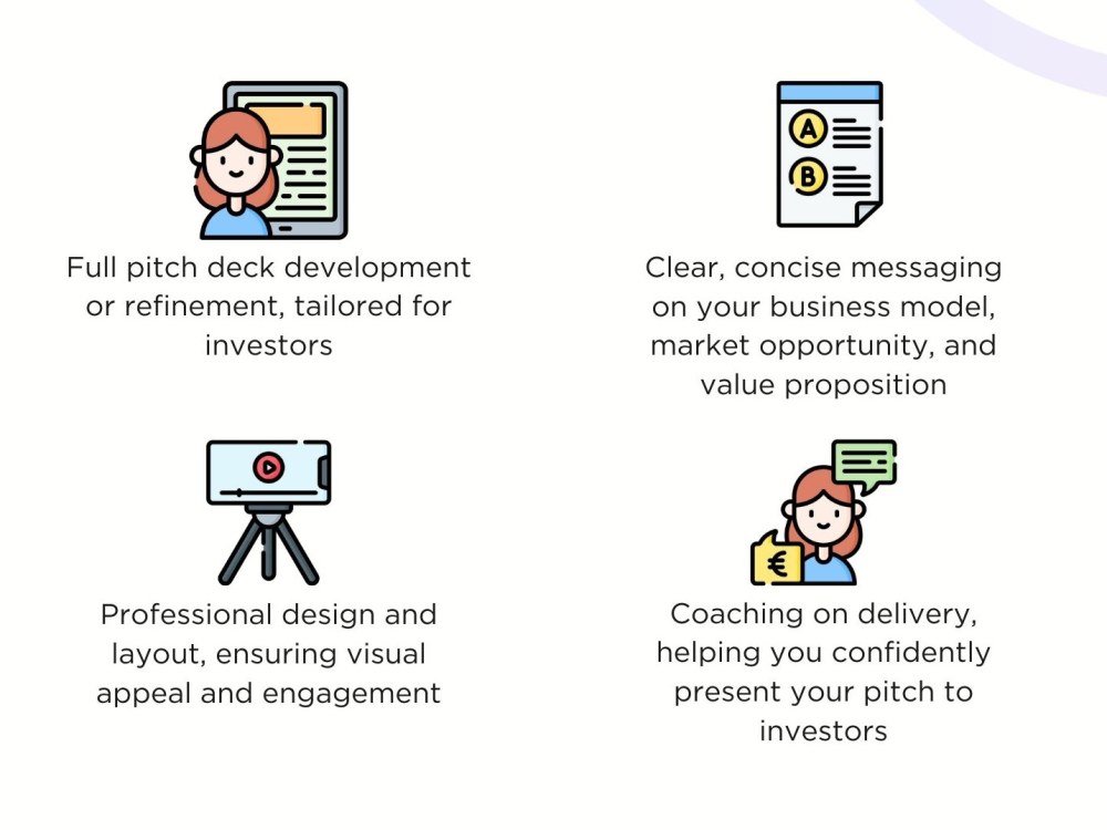 A full pitch deck taylored to your investors | Upwork