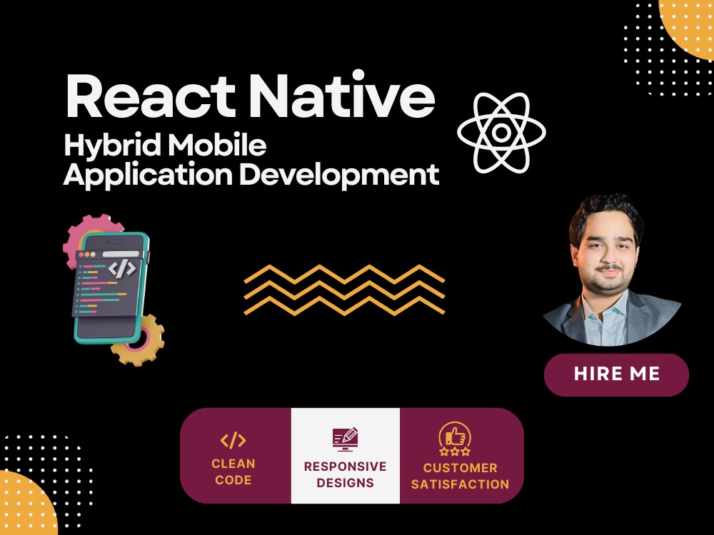 Hybrid Mobile Application using React Native | Upwork