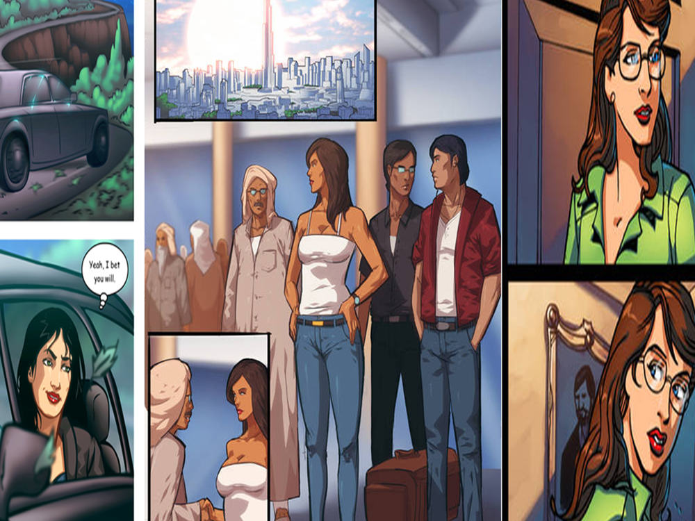 Stunning Storyboard, Anime, Manga, Comic Illustrations & Character ...