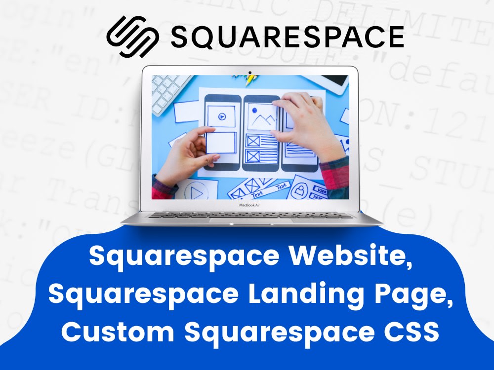 Custom Squarespace Landing page CSS, Responsive Website, Squarespace ...