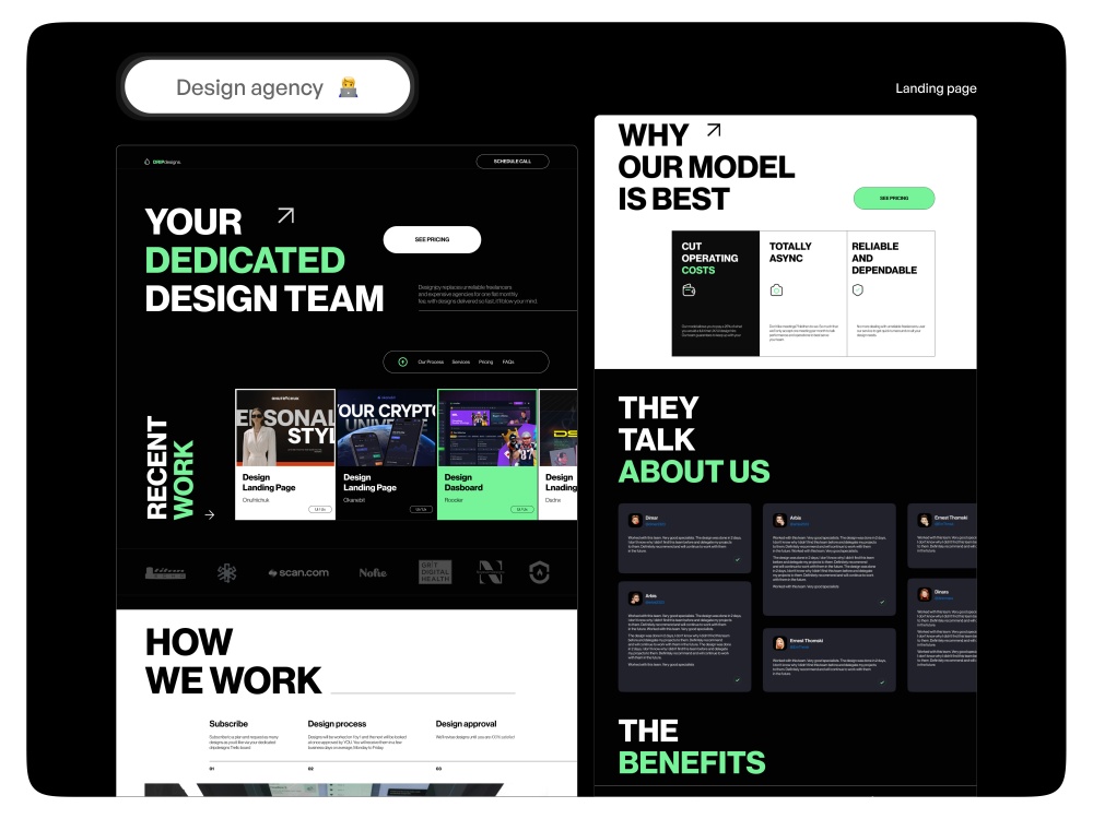 Responsive UI/UX design for your landing page that drives conversions ...