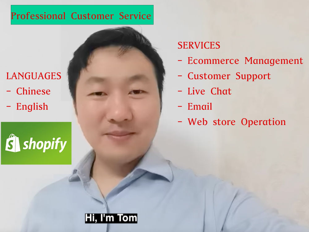 Profession Chinese/English Customer Support for Ecommerce Store | Upwork