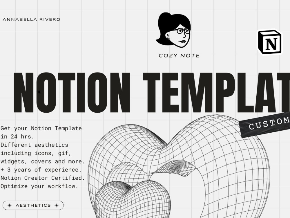 Notion templates for your workflow. | Upwork