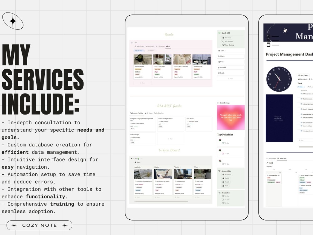 Notion templates for your workflow. | Upwork