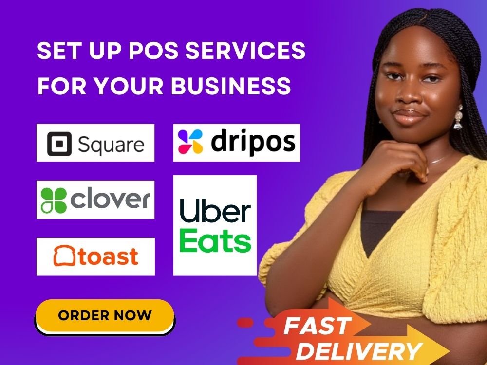 Square POS Toast POS Clover POS drippos setup ubereats api integration ...