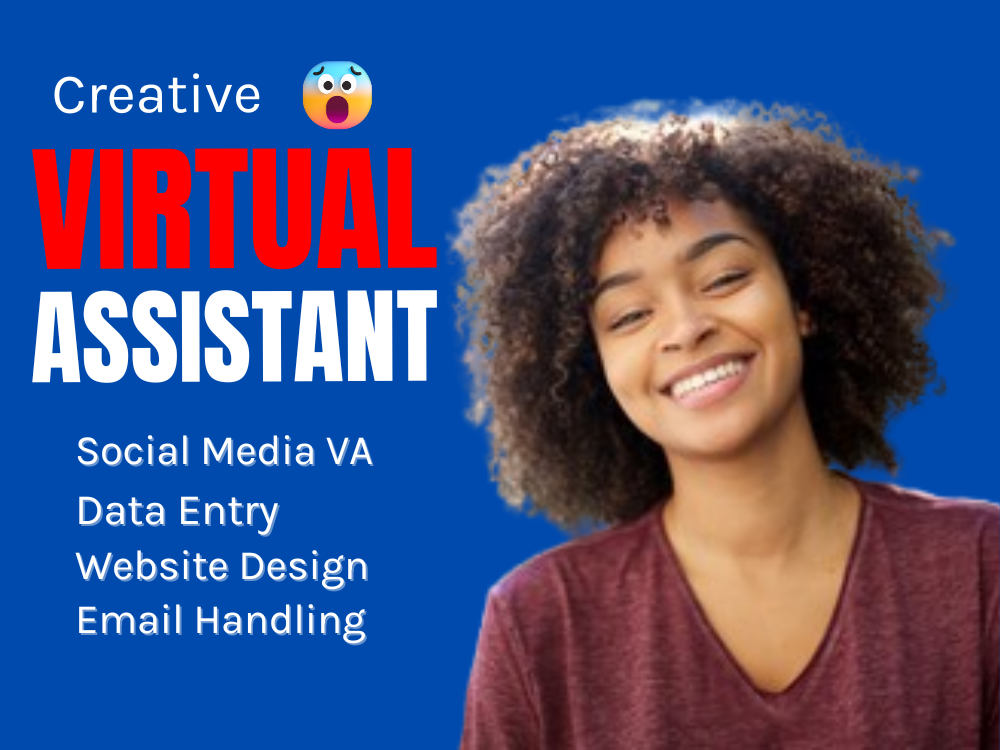 Creative virtual assistant personal assistant eCommerce virtual ...