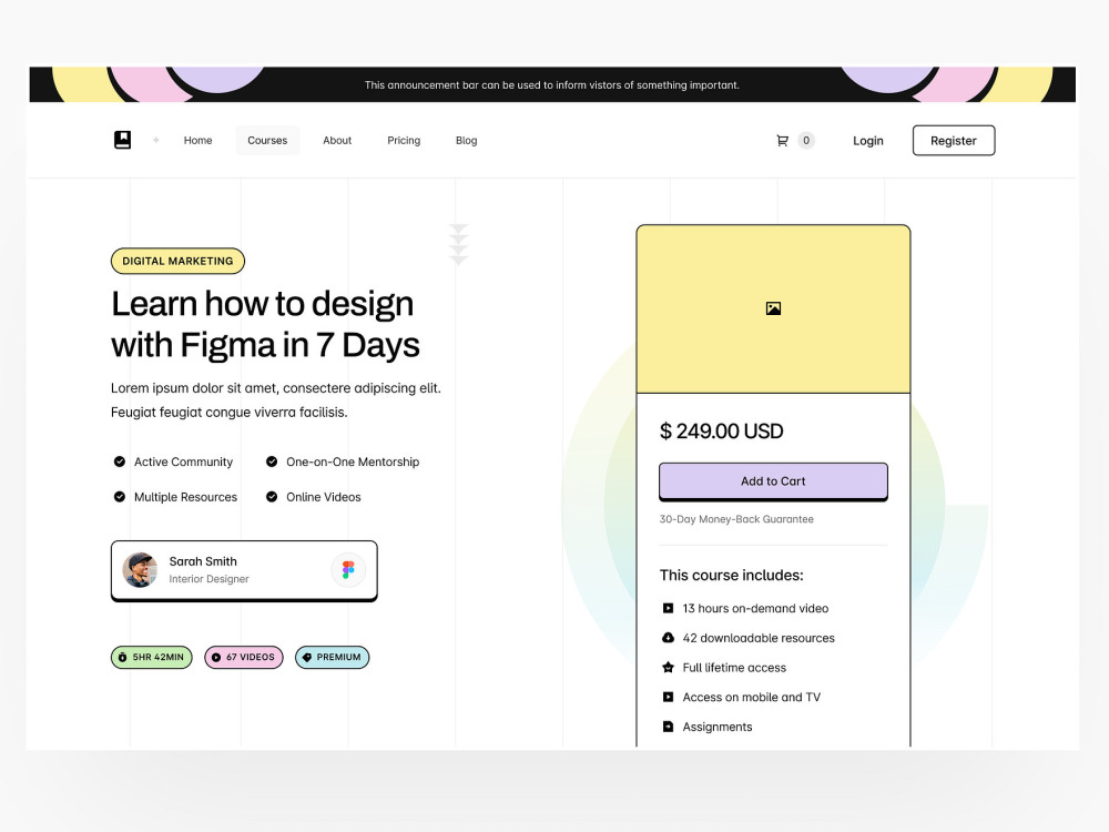 Stunning Website UI/UX design | Upwork