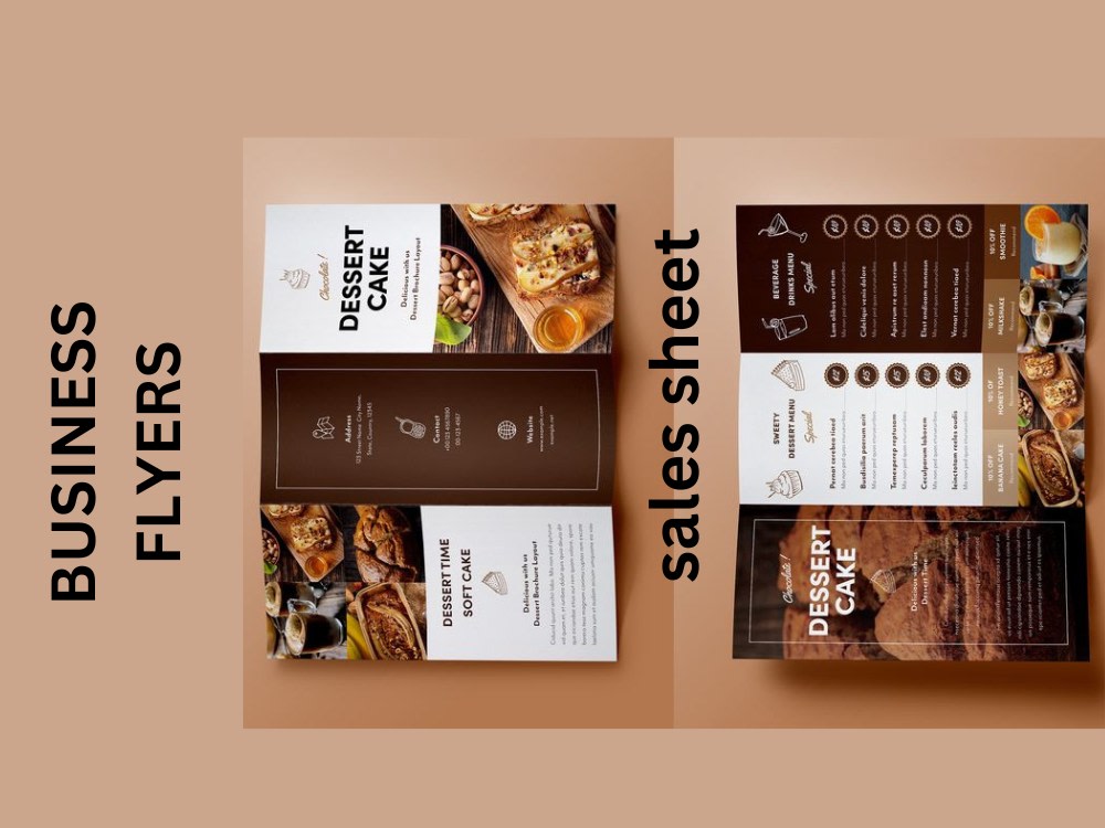 Promotional business brochures company sales sheet | Upwork