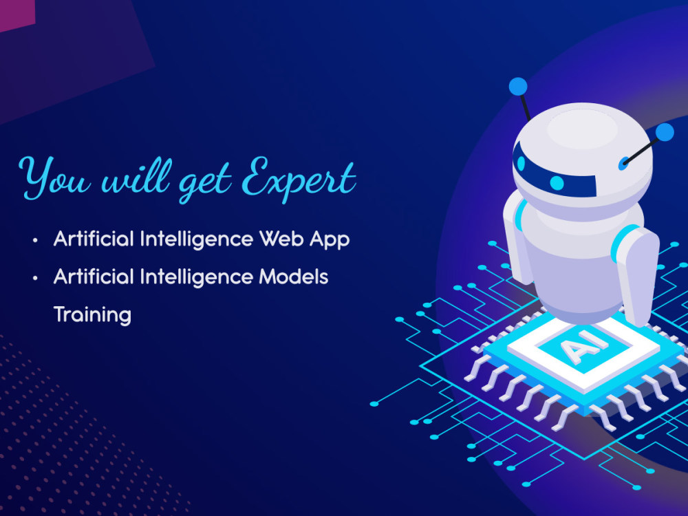 Artificial Intelligence Web App | Artificial Intelligence Models Training | Upwork
