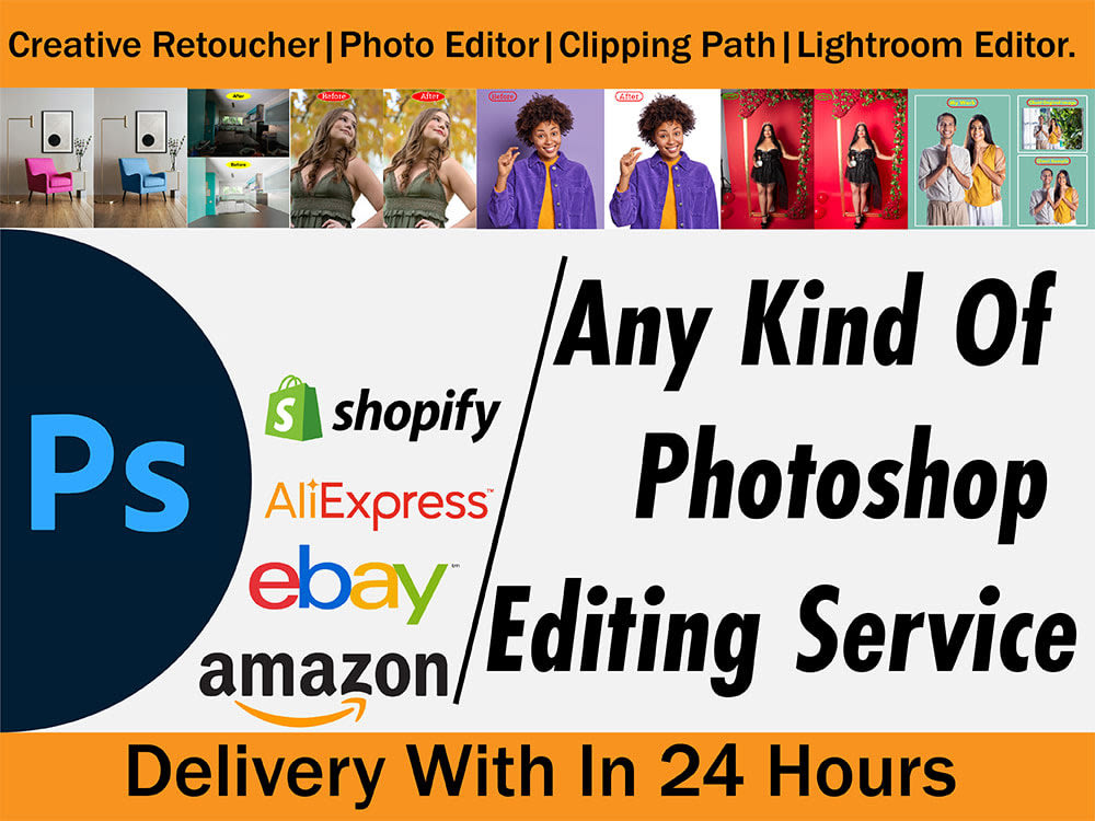 Professional Photoshop Work – Completed Within 24 Hours | Upwork