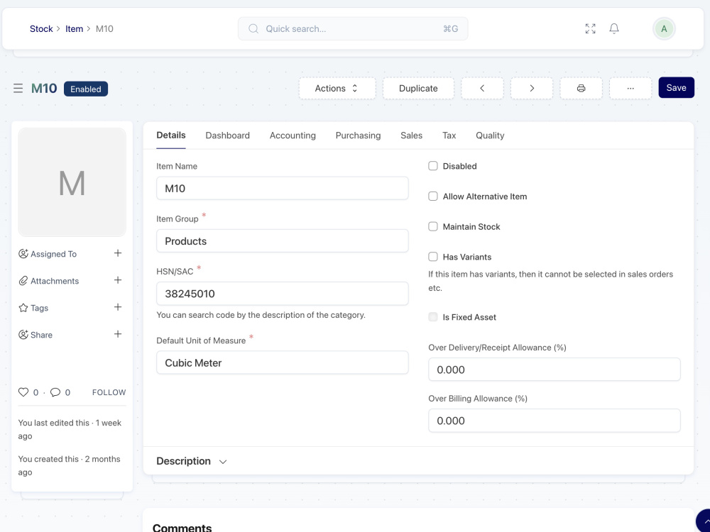 ERPNext Customization and UI Development | Upwork