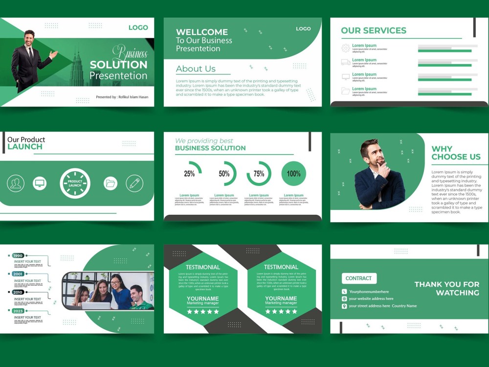 Amazing PPT, Pitch Deck and Business Presentation | Upwork