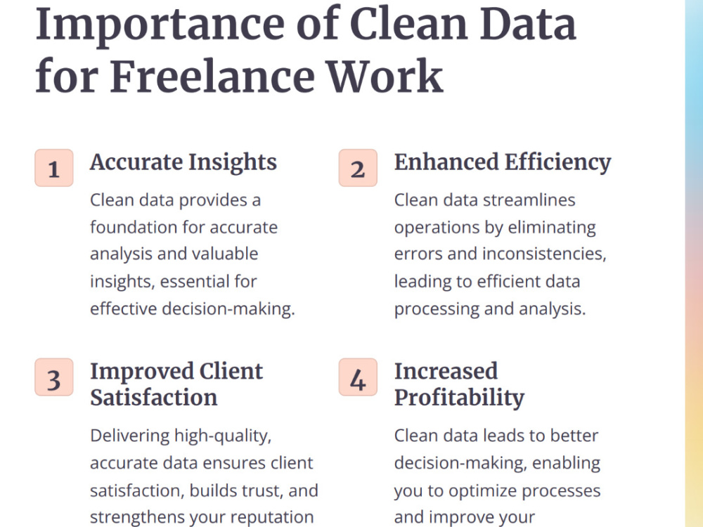 Excel data cleaning and Data entry | Upwork