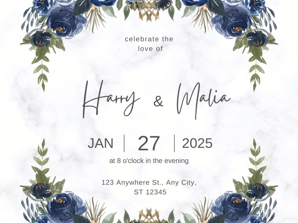 A digital invitation card for your wedding or party | Upwork