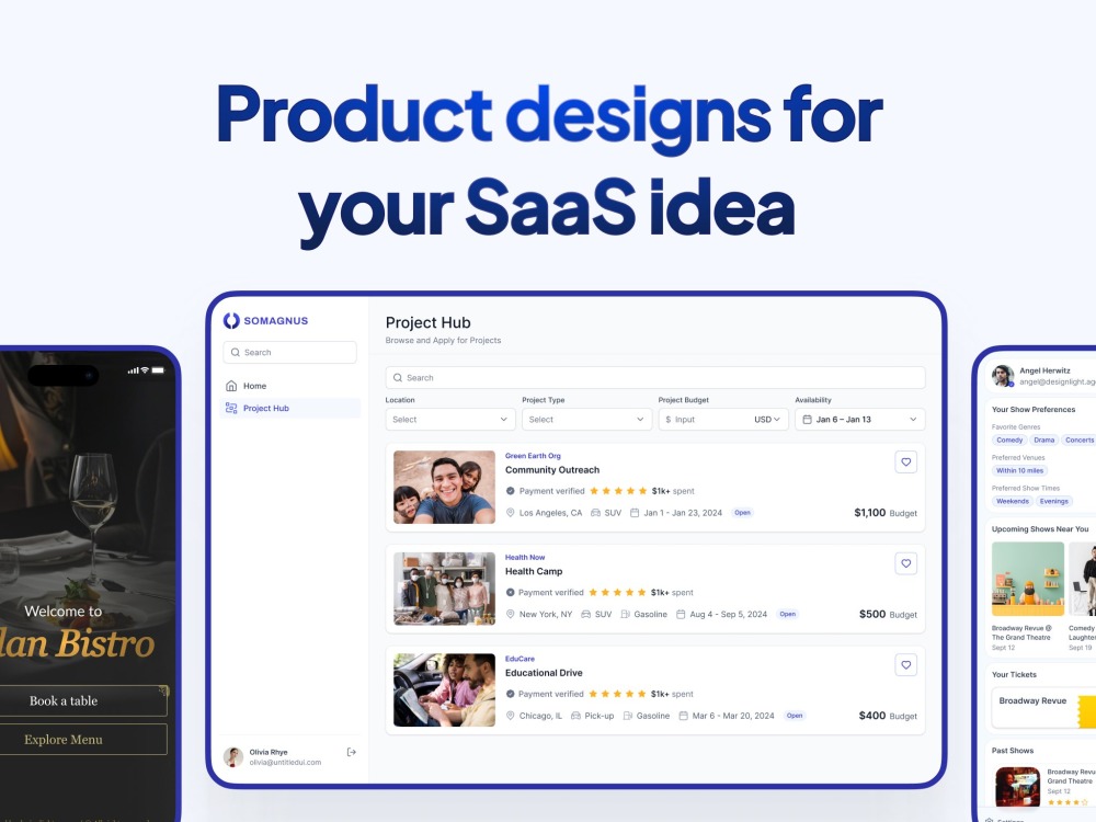 Your SaaS to functional MVP designs | Upwork