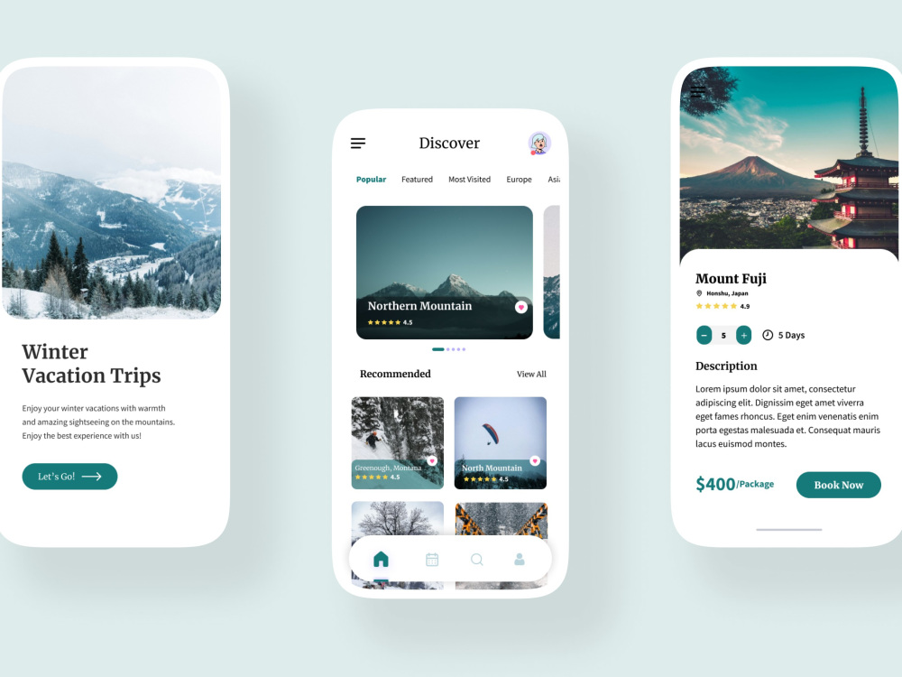 Modern and creative app UI and UX for you | Upwork
