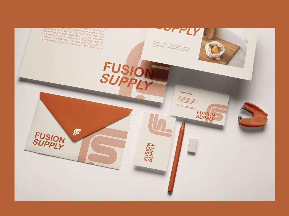 Dazziling complete set of stationery and branding for your logo | Upwork