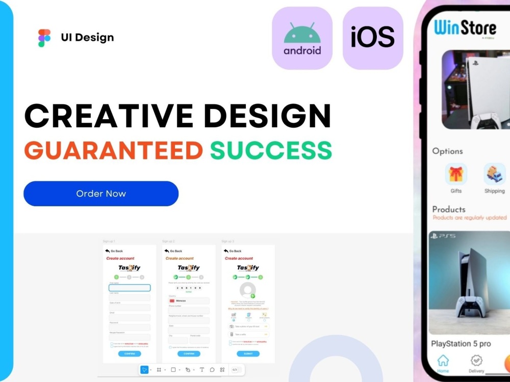A best UI design for your apps Android & IOS | Upwork