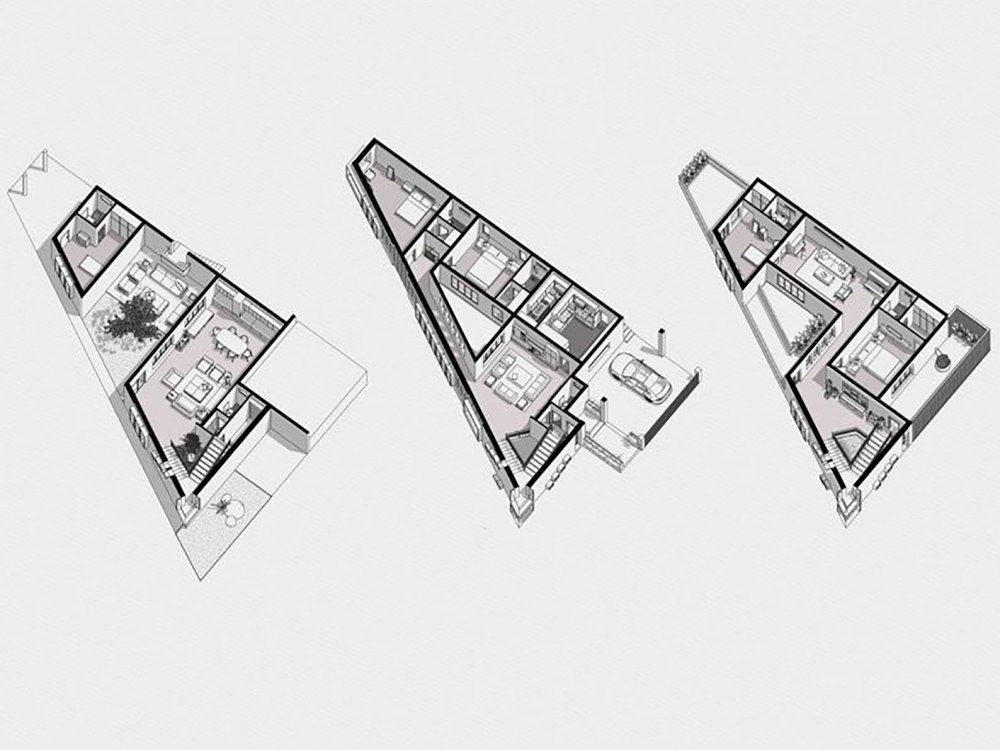 An architectural 3d exploded axonometric drawing | Upwork