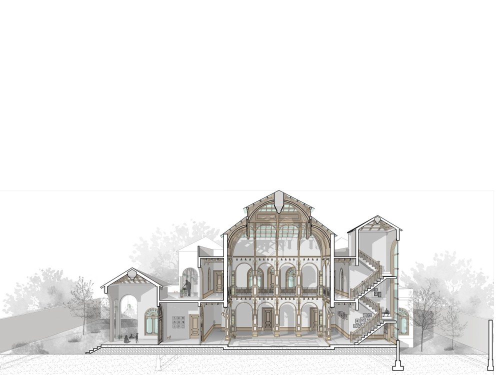 An architectural 3d exploded axonometric drawing | Upwork