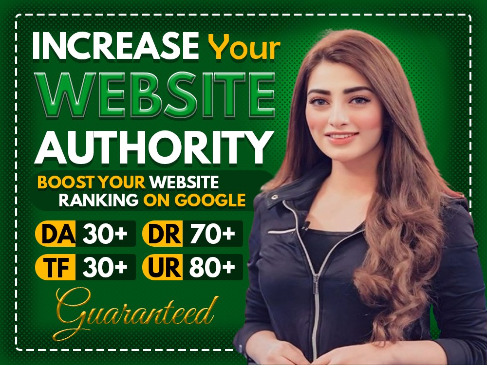 Website domain rating & Domain Authority Majestic TF Trust Flow Moz DA ...