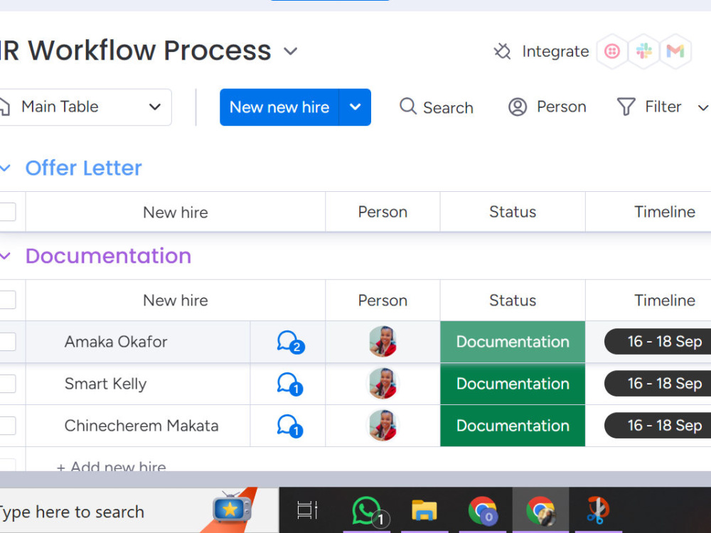 A Workflow Automation Process Template Using MONDAY.com CRM | Upwork