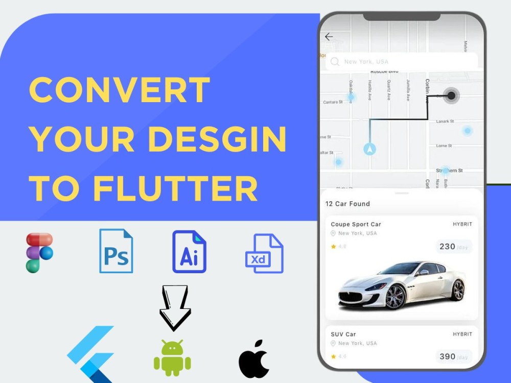 A Stunning Flutter App: I’ll Transform Any Design into Reality! | Upwork