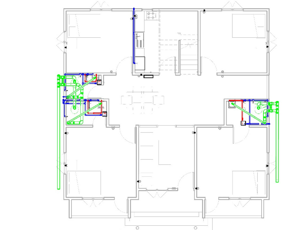 A complete design of Plumbing Drawings with calculations. | Upwork