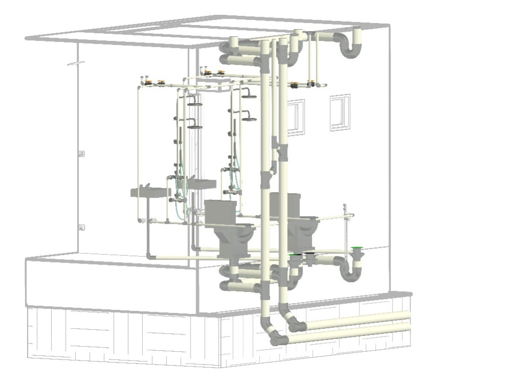 A complete design of Plumbing Drawings with calculations. | Upwork