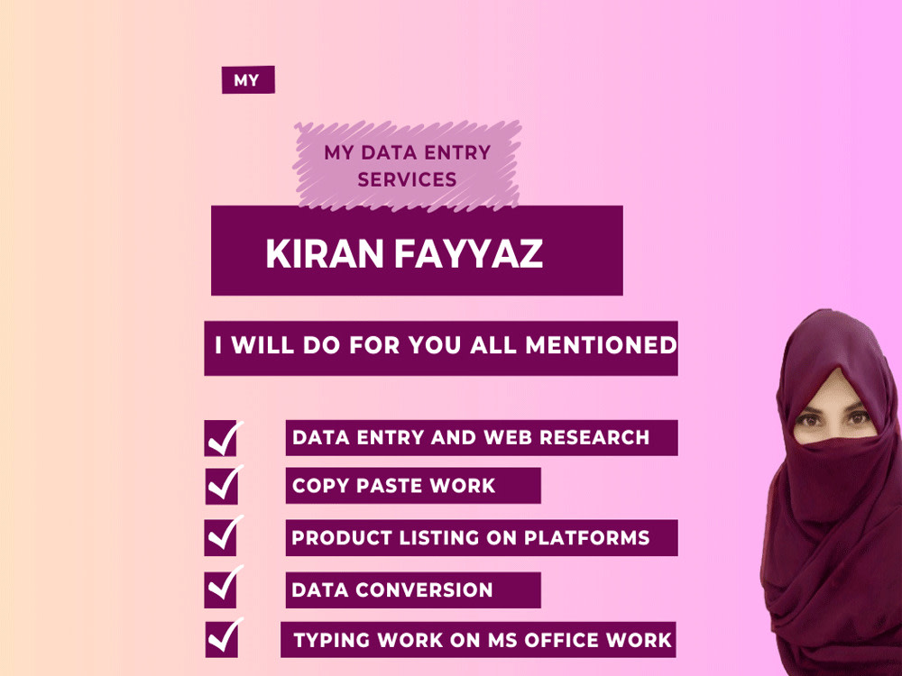 Data Entry Administrative Tasks | Upwork