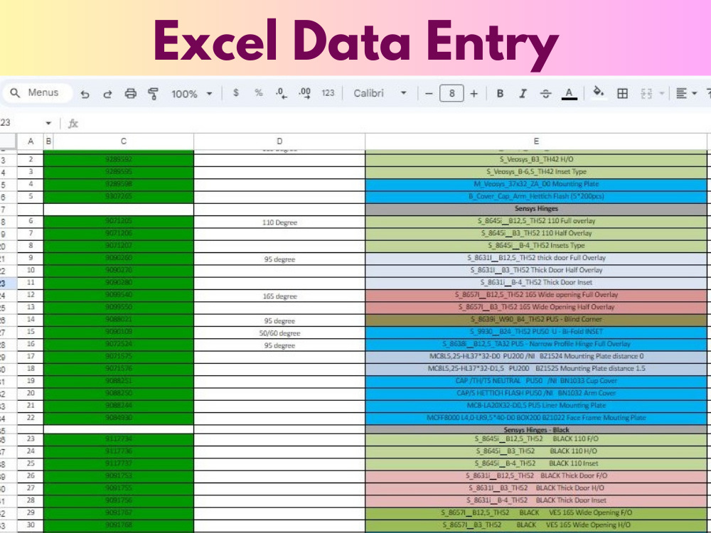 Data Entry Administrative Tasks | Upwork