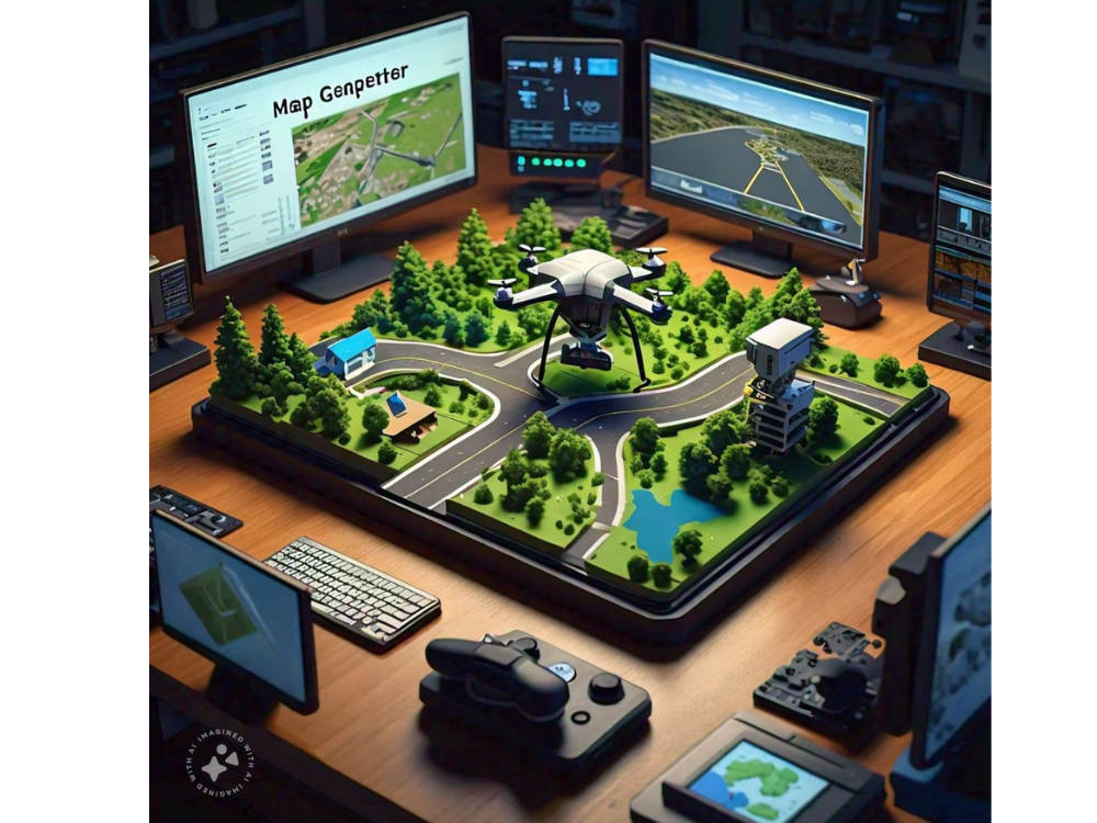 Real-time map generation from drone images with seamless integration ...