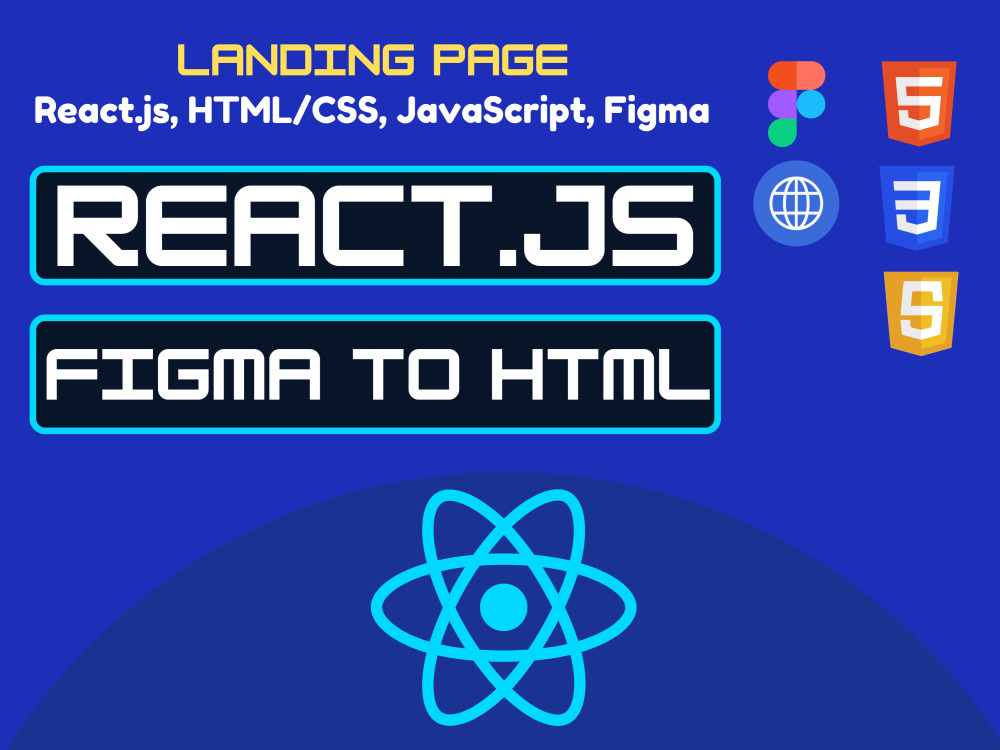 Responsive Landing Page | Figma to HTML, CSS & JavaScript | Upwork