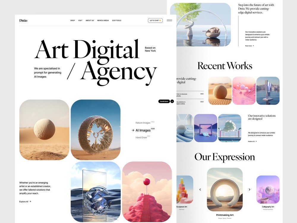 A Landing Page Figma Design | Upwork