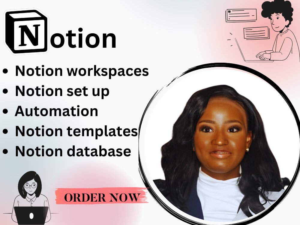 A fully organized and customized notion workspace template | Upwork