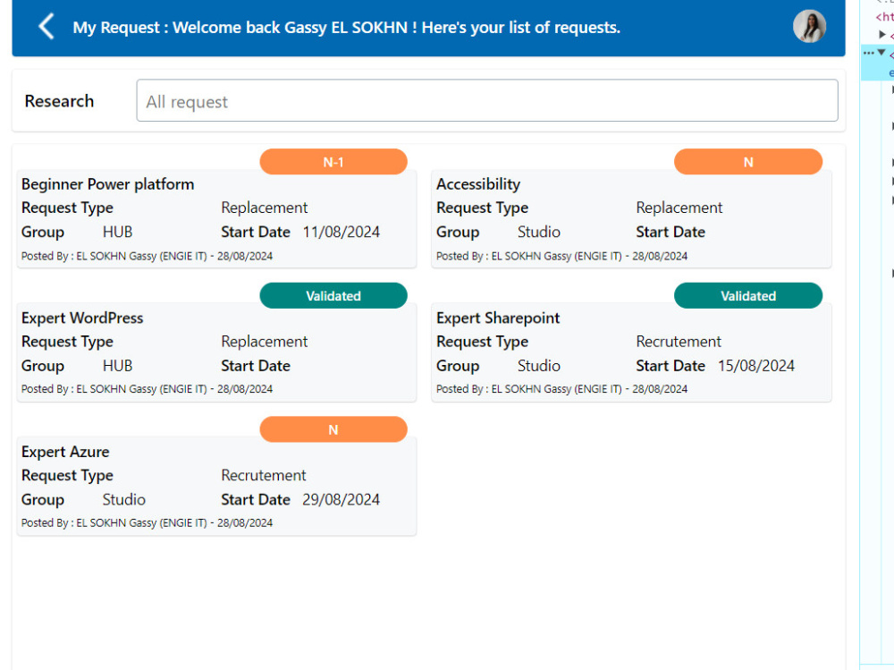 A Power Apps solution for employee recruitment with an approval system ...