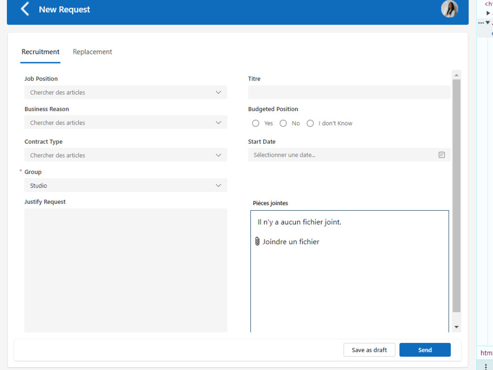 A Power Apps solution for employee recruitment with an approval system. | Upwork