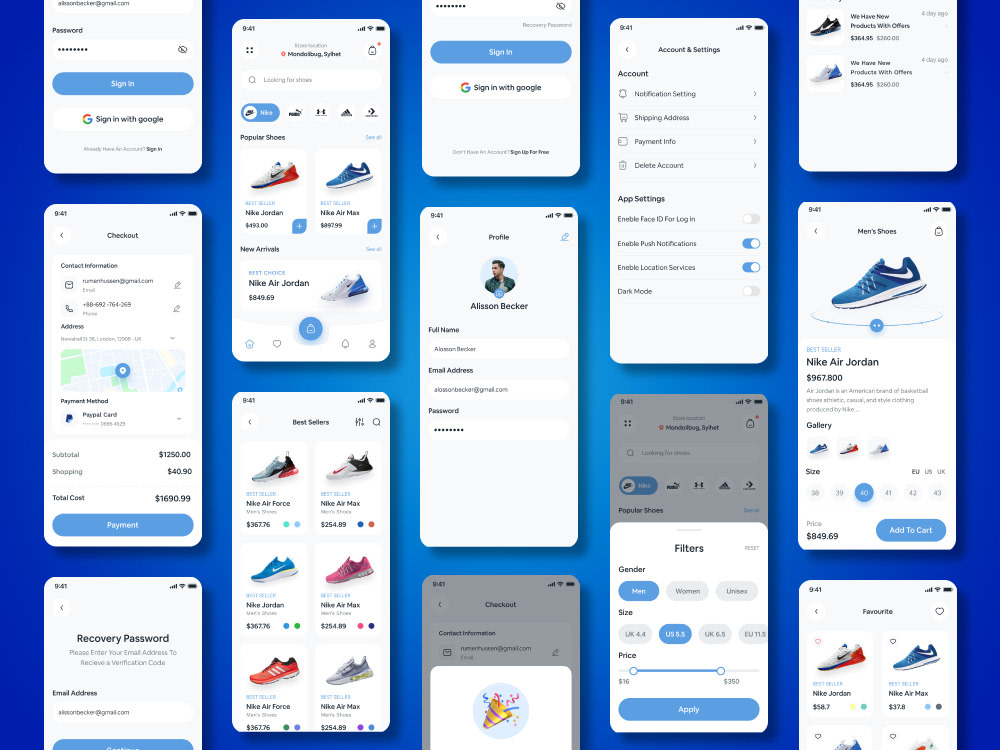 Custom UX/UI Design for Your Mobile App in Figma | Upwork