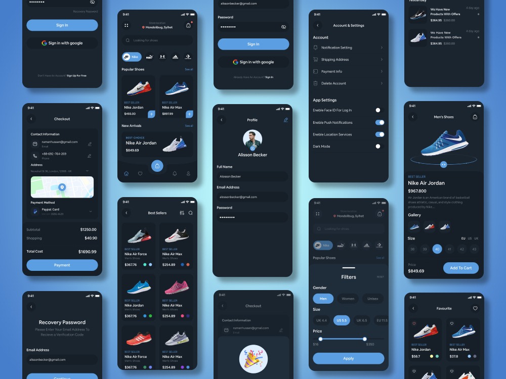 Custom UX/UI Design for Your Mobile App in Figma | Upwork