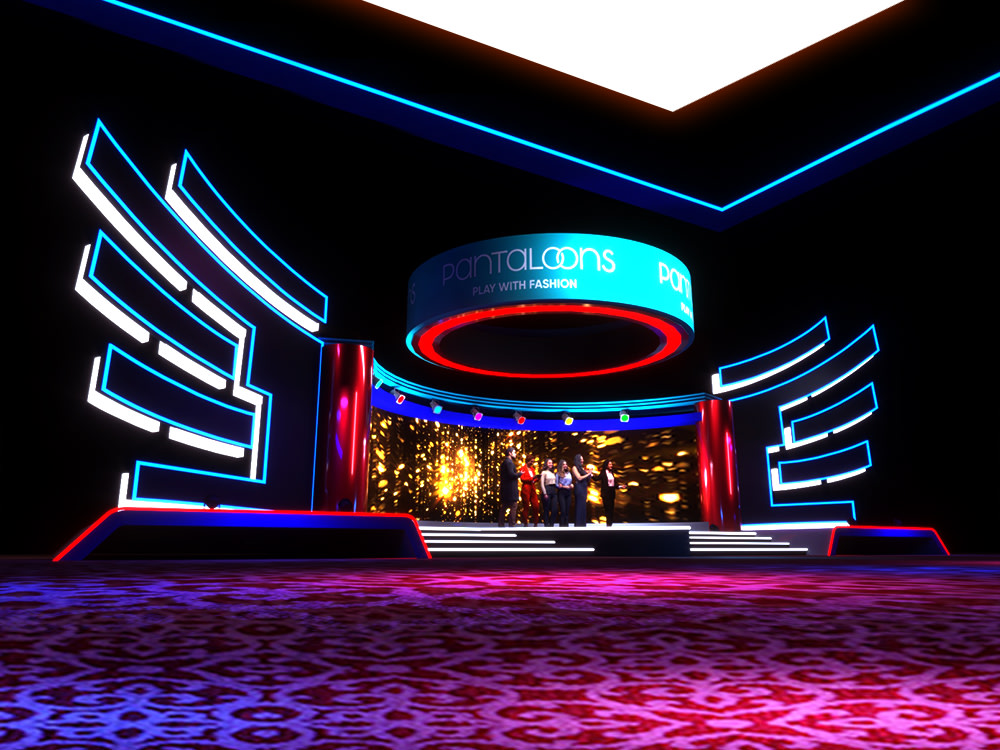Amazing 3D Event Stage Design & Virtual Stage design with HD Render ...