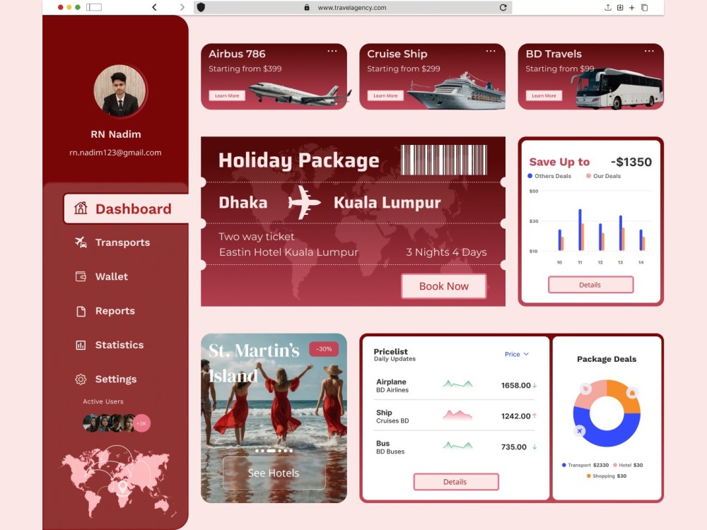A responsive UI UX design for mobile app and website | Upwork