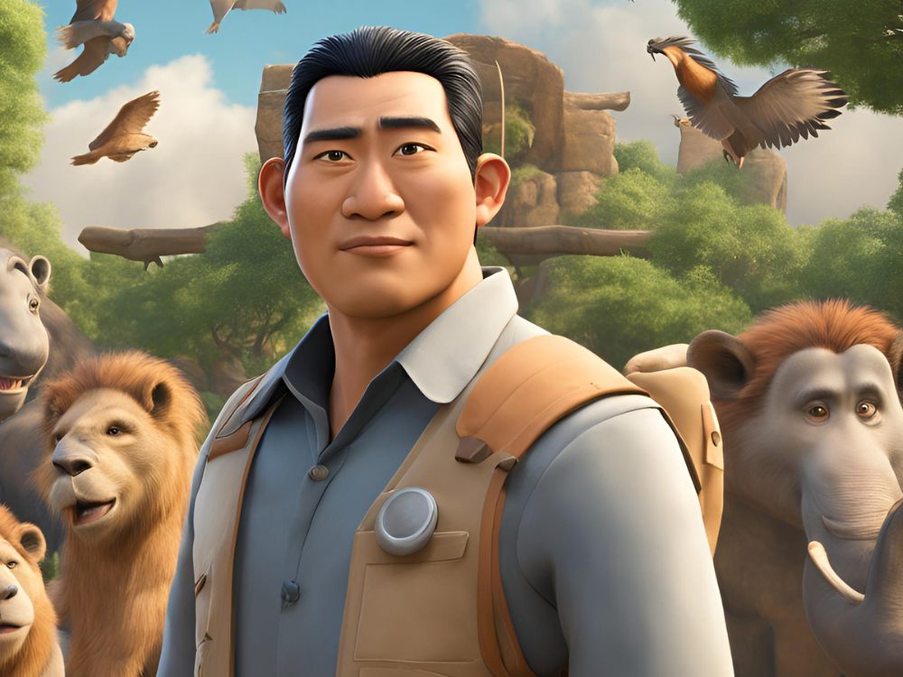 A talking animated avatars with ai in pixar art style or hyper ...