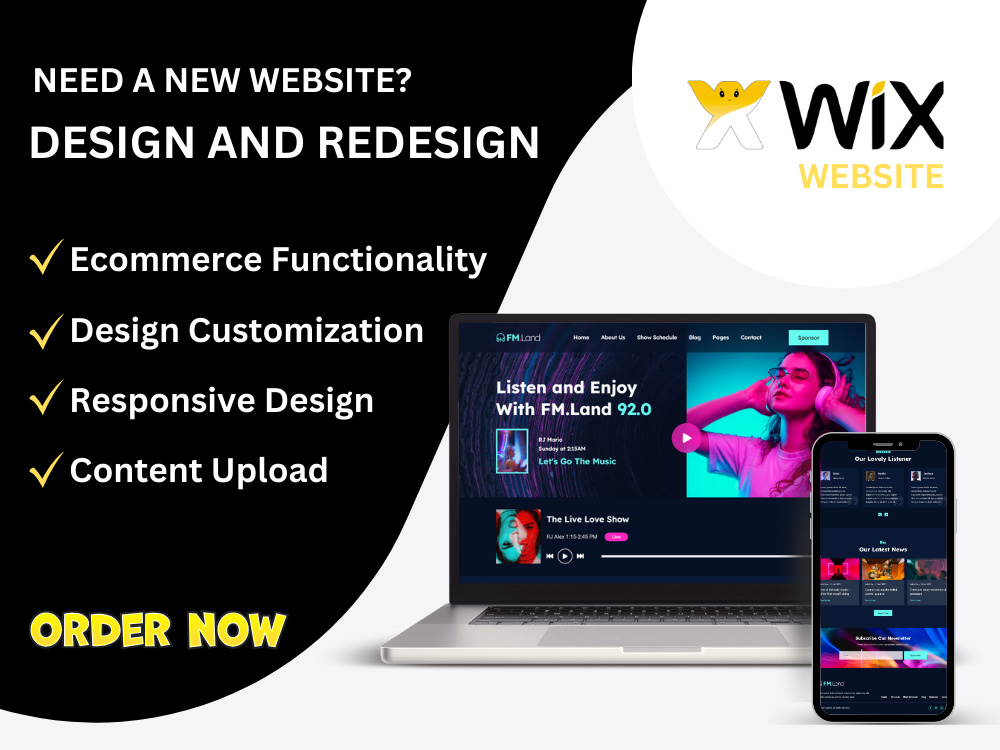 Wix Website, Wix Web Design , Wix Designer, Wix Expert, Wix Redesign ...