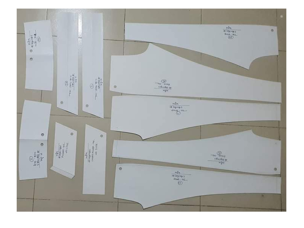 Digital sewing pattern/grading for any garments in PDF | Upwork