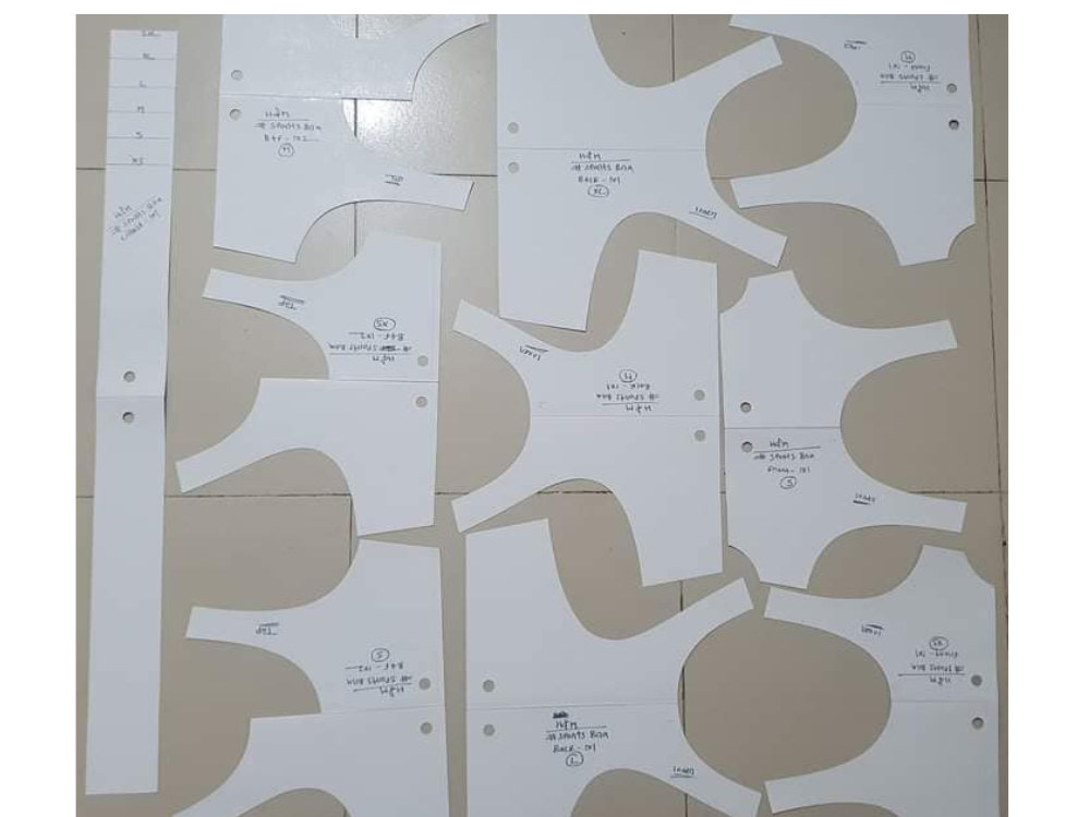 Digital sewing pattern/grading for any garments in PDF | Upwork