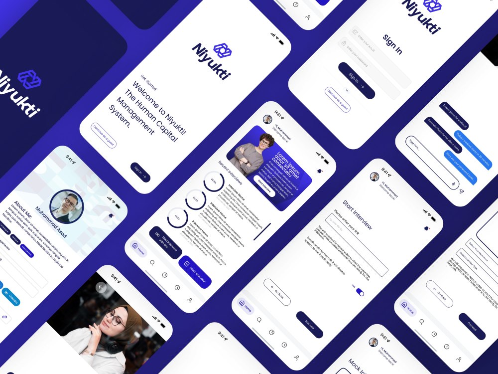 Minimal and modern Mobile app design using Figma (UI/UX) | Upwork