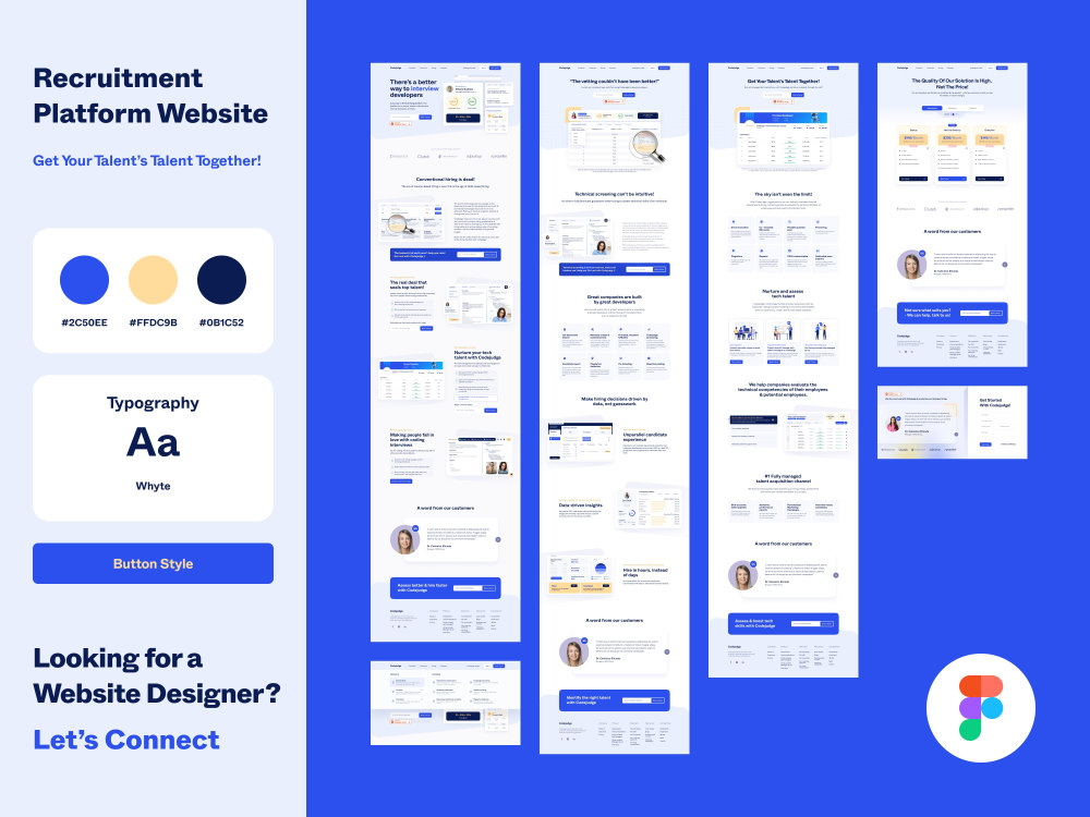 A professional UI/UX design for your Website and SaaS application. | Upwork
