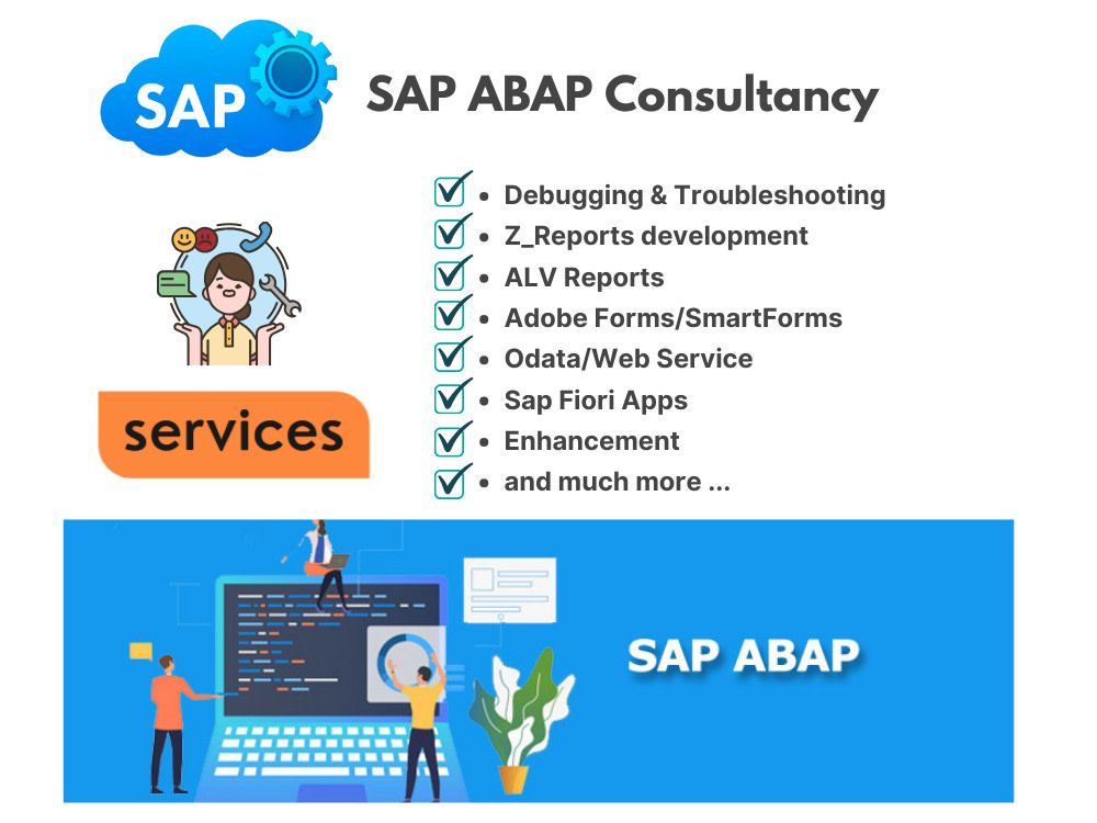 Custom Abap development | ALV Reports | Adobe Forms | Odata Service | Upwork