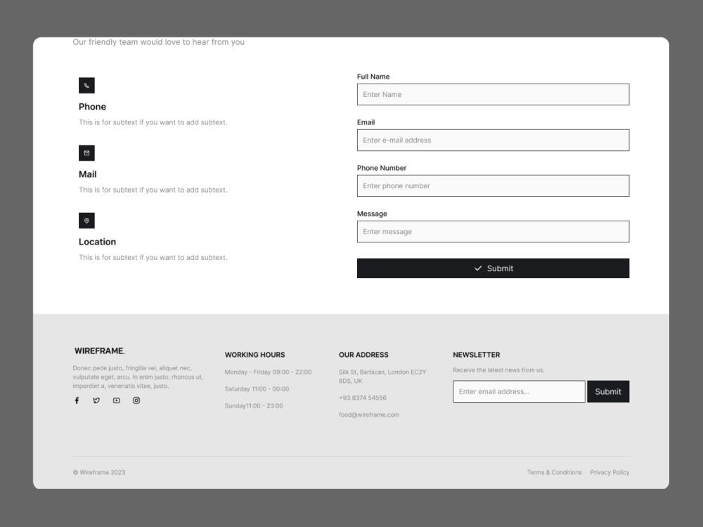 Figma Wireframe UX UI for Website & Mobile apps | Wireframe ui ux ...